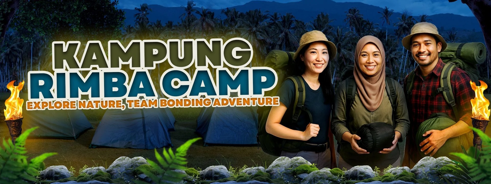 Overnight Camping in Penang | 2–3 Night Events at Kampung Agong